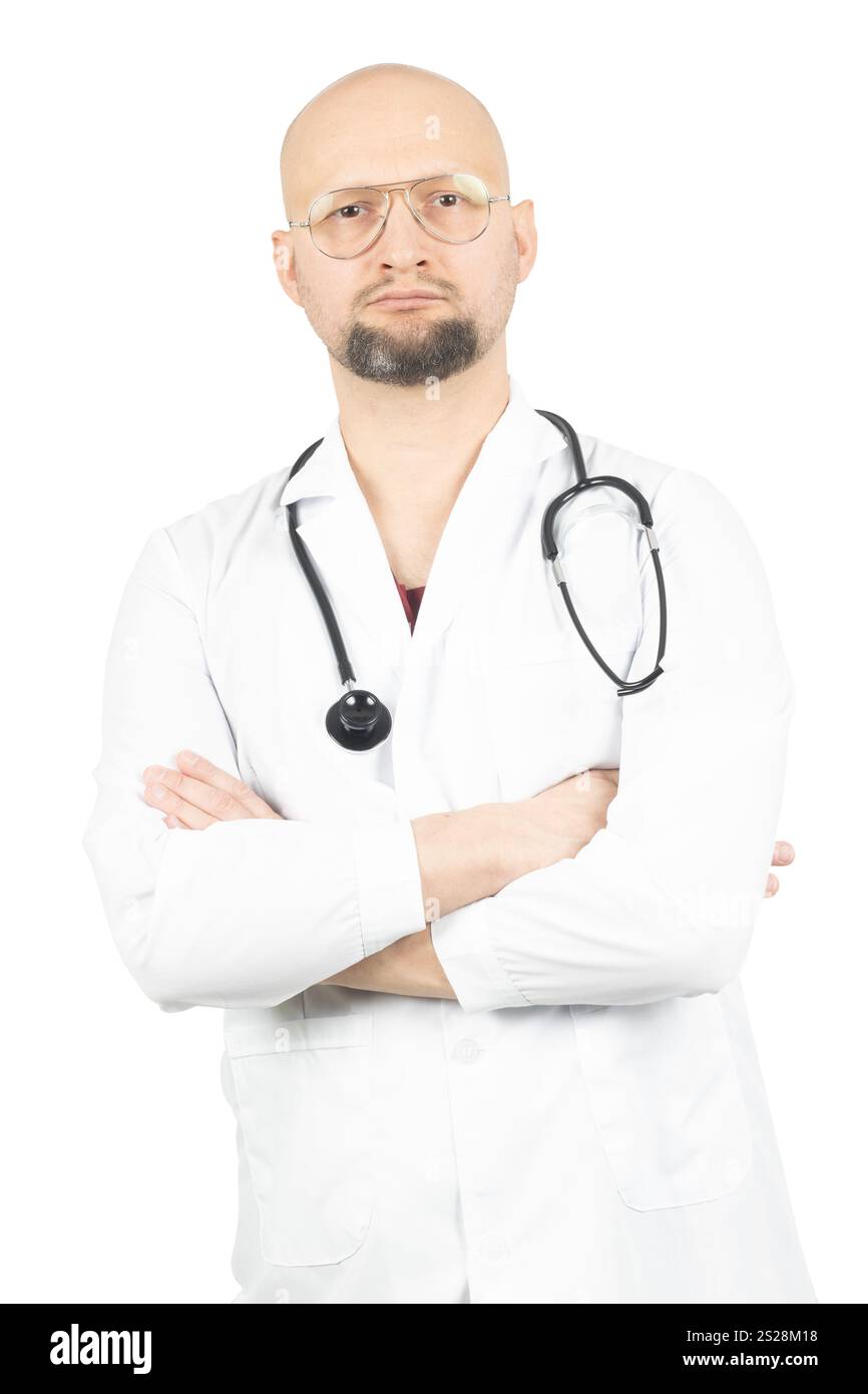 Doctor consultation serious Cut Out Stock Images & Pictures - Alamy