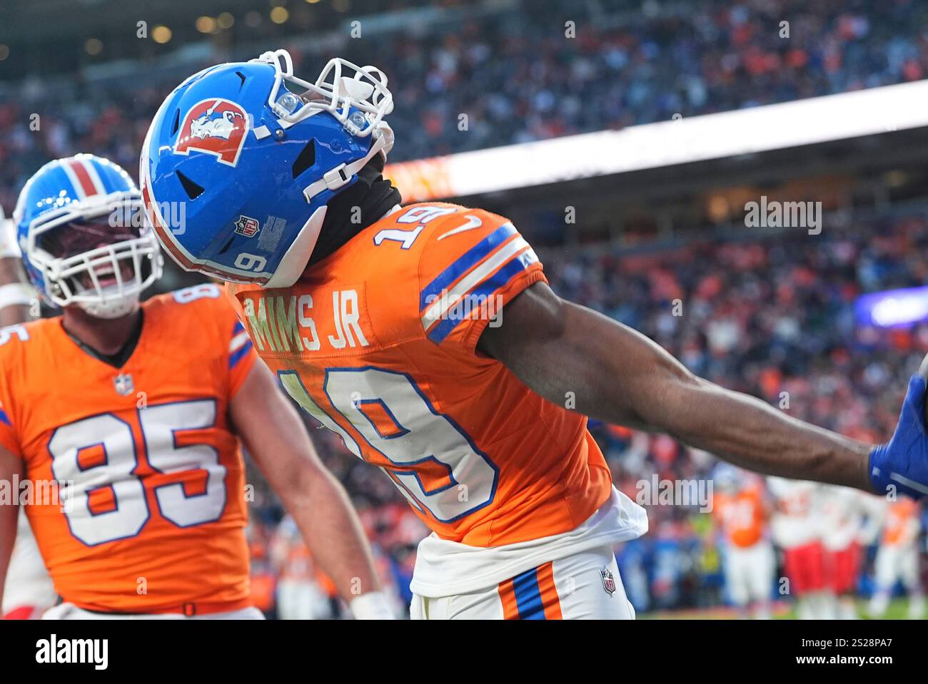 Denver Broncos wide receiver Marvin Mims Jr. (19) in the second half of ...