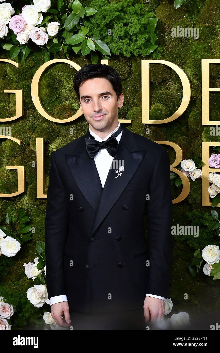 Paul W. Downs attends the 82nd Annual Golden Globe Awards at The ...