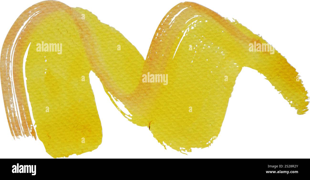 Watercolor stroke and spray and letter M on white paper , Abstract ...