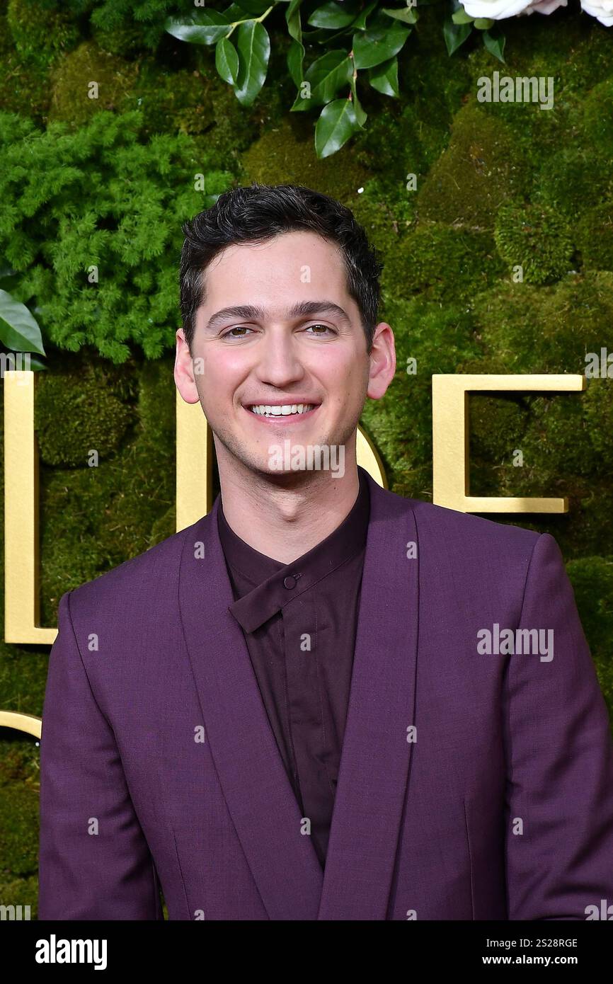 Beverly Hills, USA. 06th Jan, 2025. Matt Friend attends the 82nd Annual ...