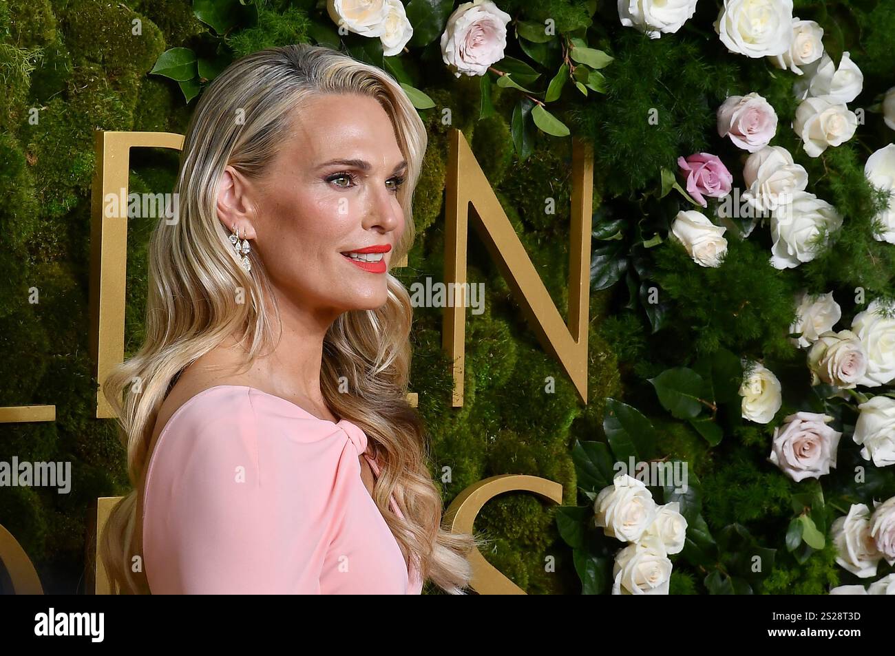 Molly Sims attends the 82nd Annual Golden Globe Awards at The Beverly ...
