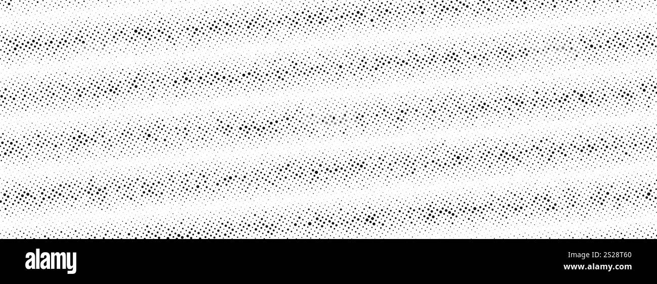 Black rippled grit halftone texture. Grunge dotted noise stripe pattern ...