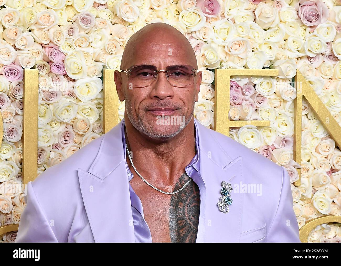 Beverly Hills, USA. 06th Jan, 2025. Dwayne Johnson attends the 82nd ...