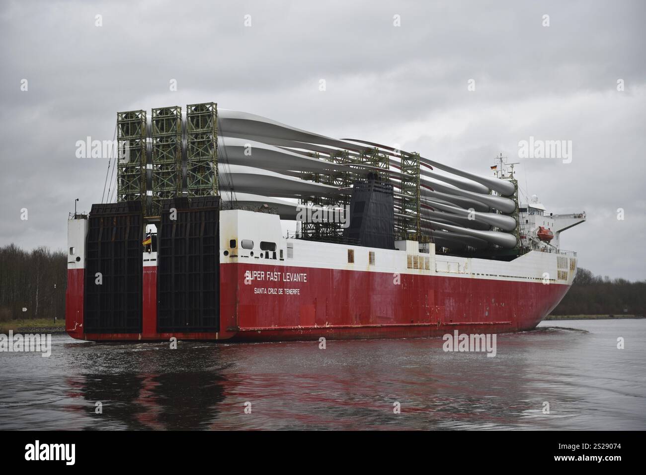 Boats and wind turbines hi-res stock photography and images - Alamy