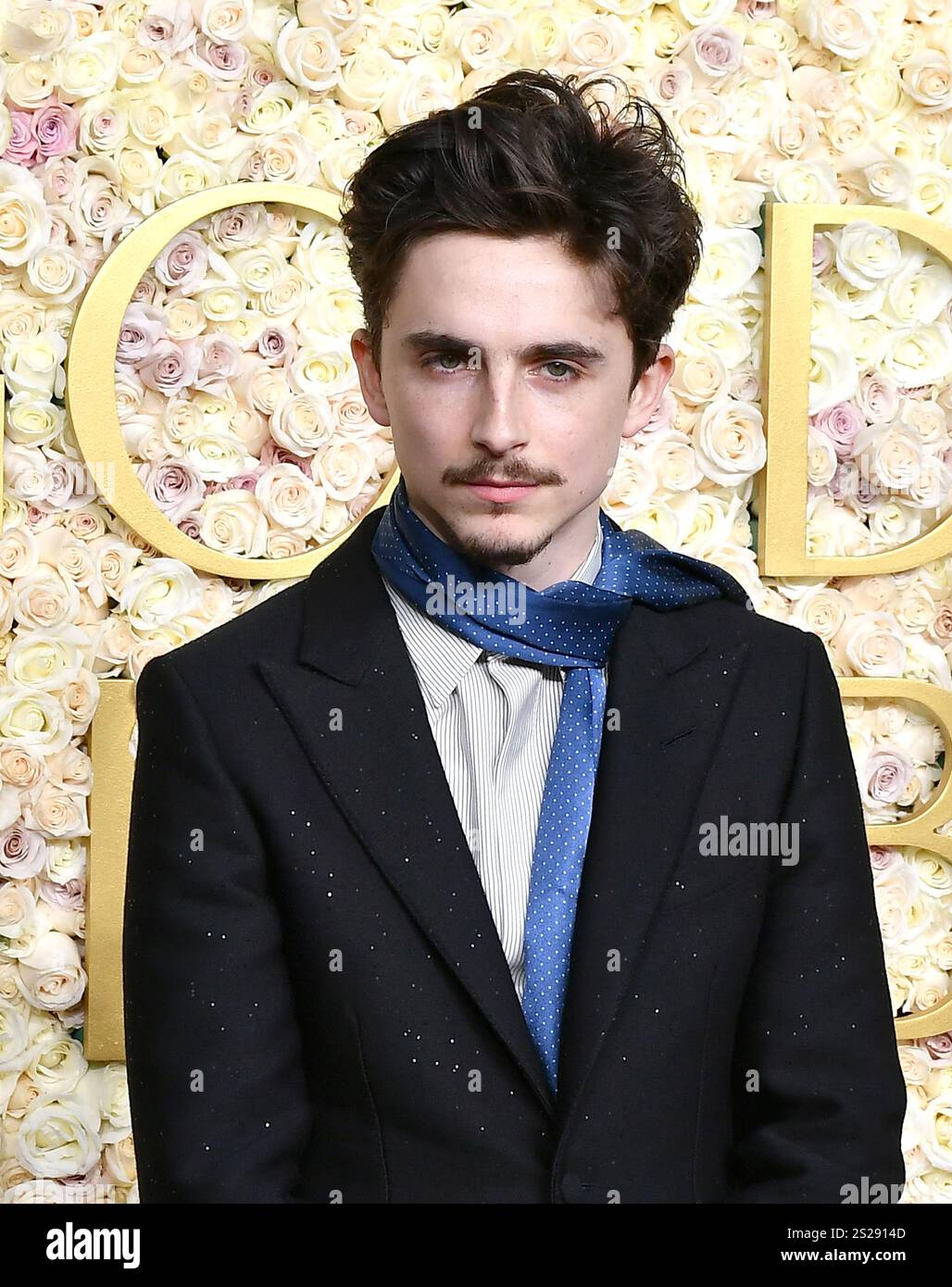 Beverly Hills, USA. 06th Jan, 2025. Timothée Chalamet attends the 82nd Annual Golden Globe ...