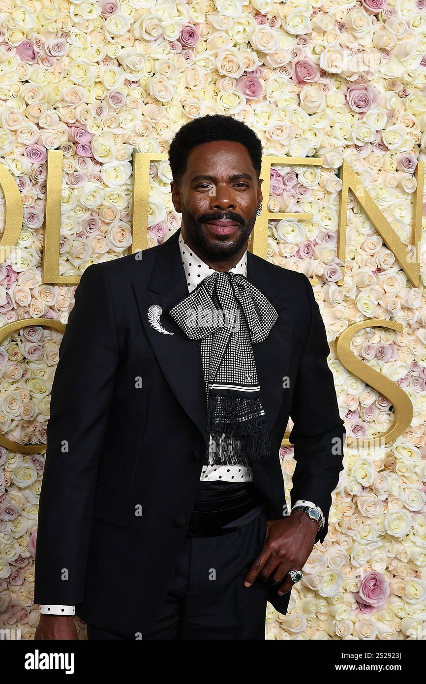 Beverly Hills, USA. 06th Jan, 2025. Colman Domingo attends the 82nd ...