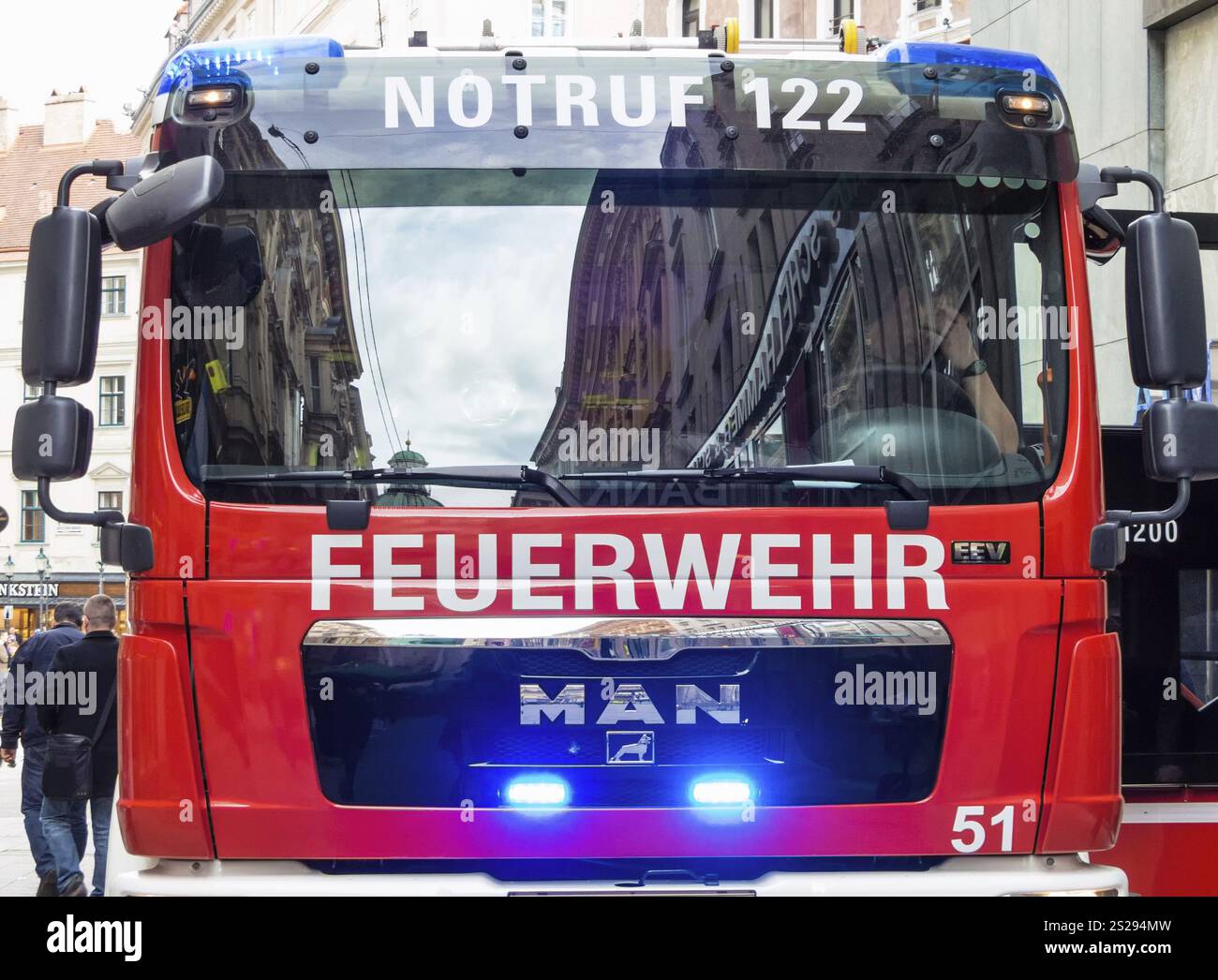 Fire brigade vehicle, symbol photo for emergency, rescue, help Stock ...