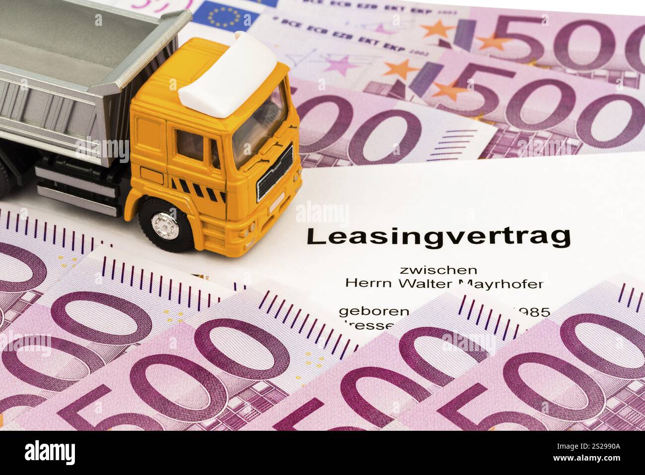 A leasing contract for new lorries. Investing in new vehicles brings ...