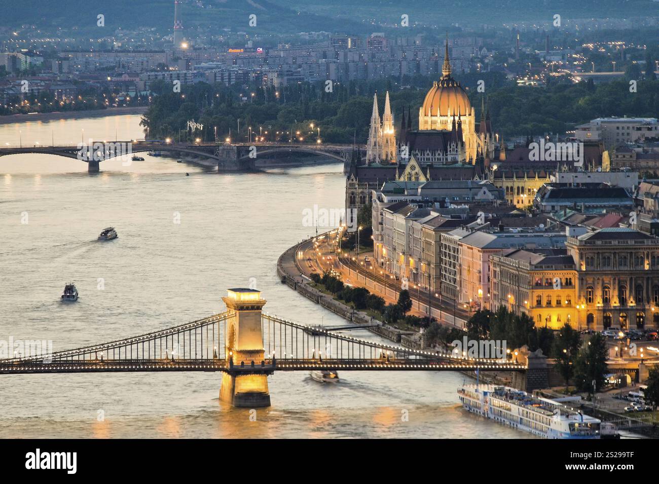 City views and skyline of Budapest, the capital of Hungary Austria ...