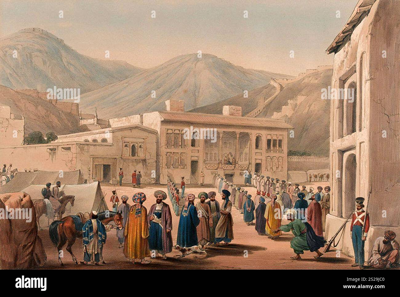 Emir Dost Mohammed fled from Kabul and Shah Shuja was duly installed as ...