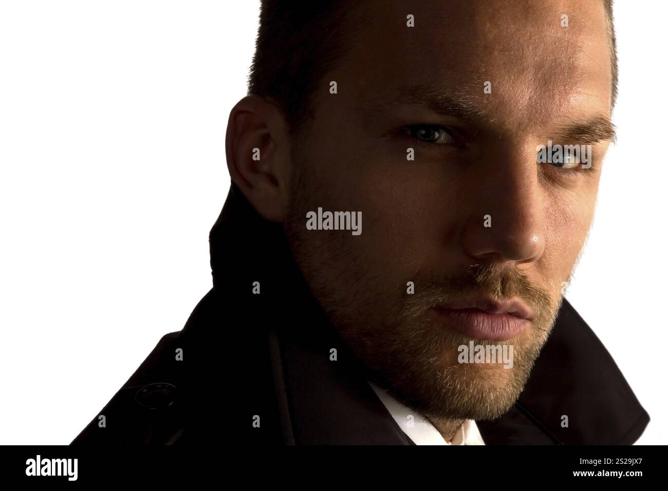 The face of a man as a portrait Austria Stock Photo - Alamy