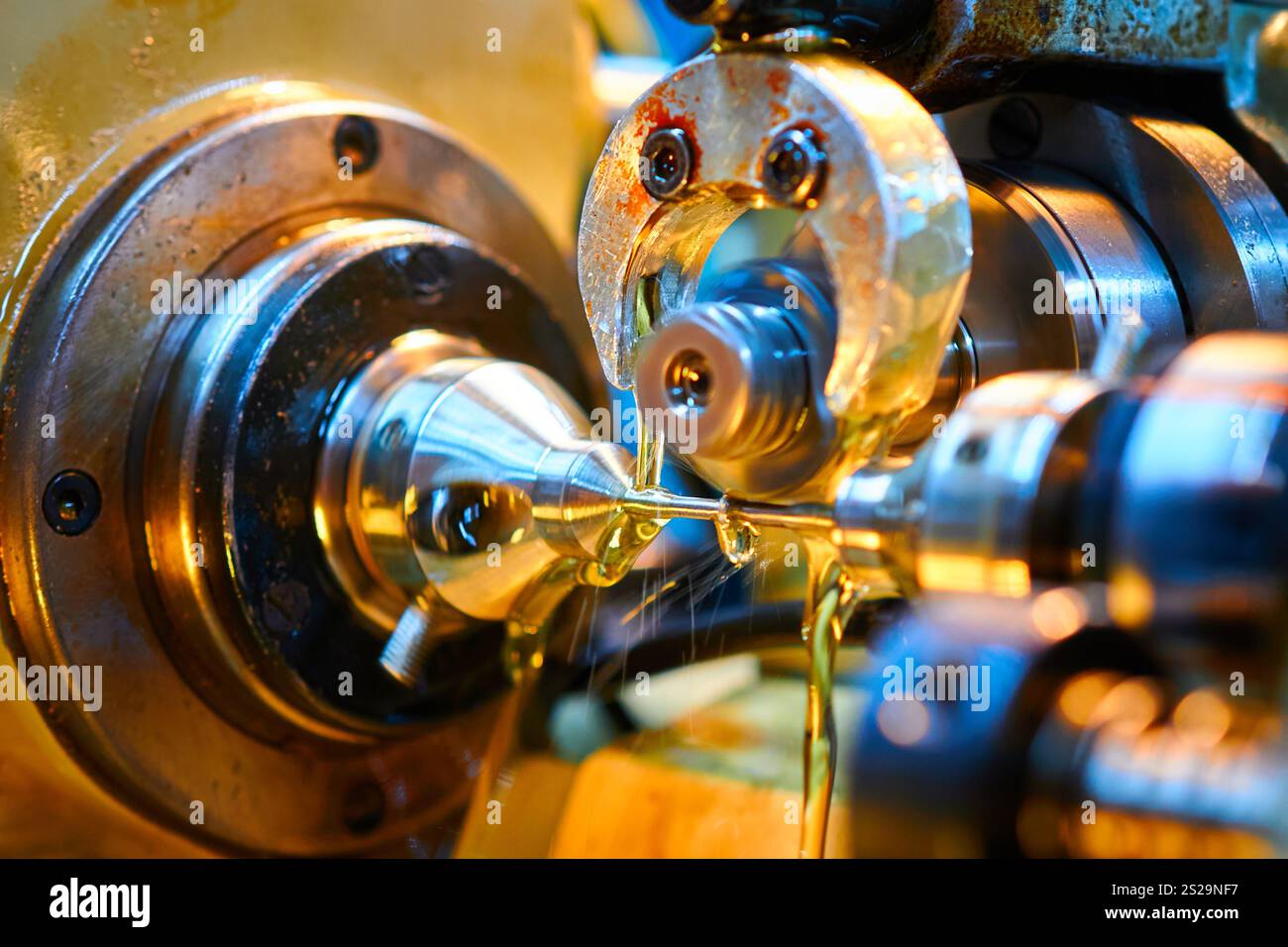 Exploring the intricate manufacturing process of gears in a milling ...
