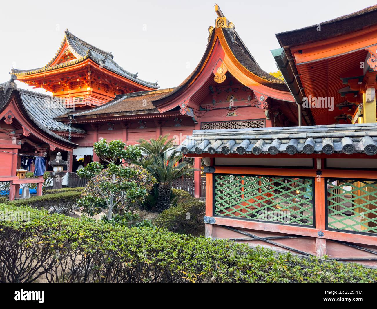 Isaniwa Shrine, Ehime, Japan Stock Photo - Alamy