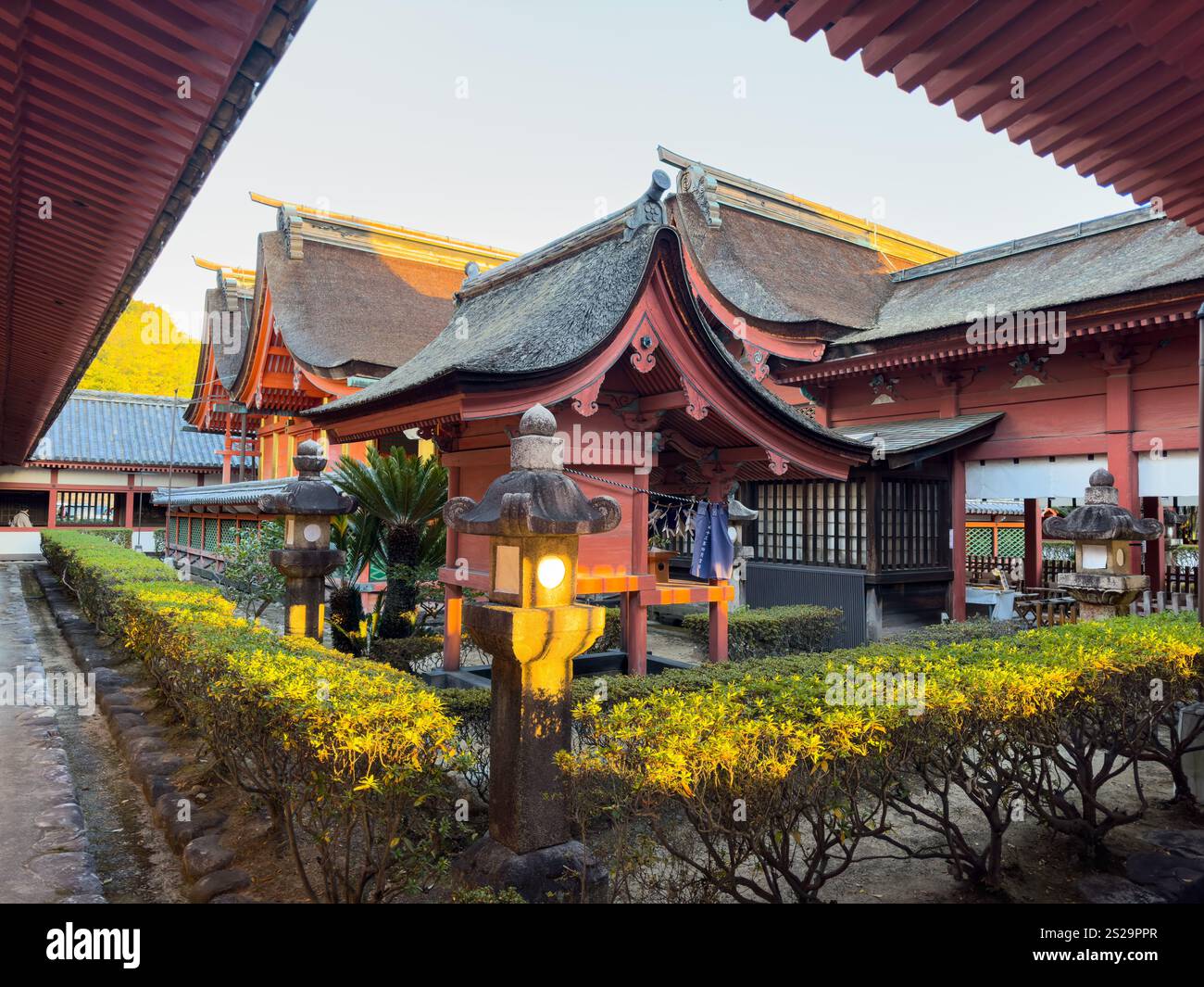 Isaniwa Shrine, Ehime, Japan Stock Photo - Alamy