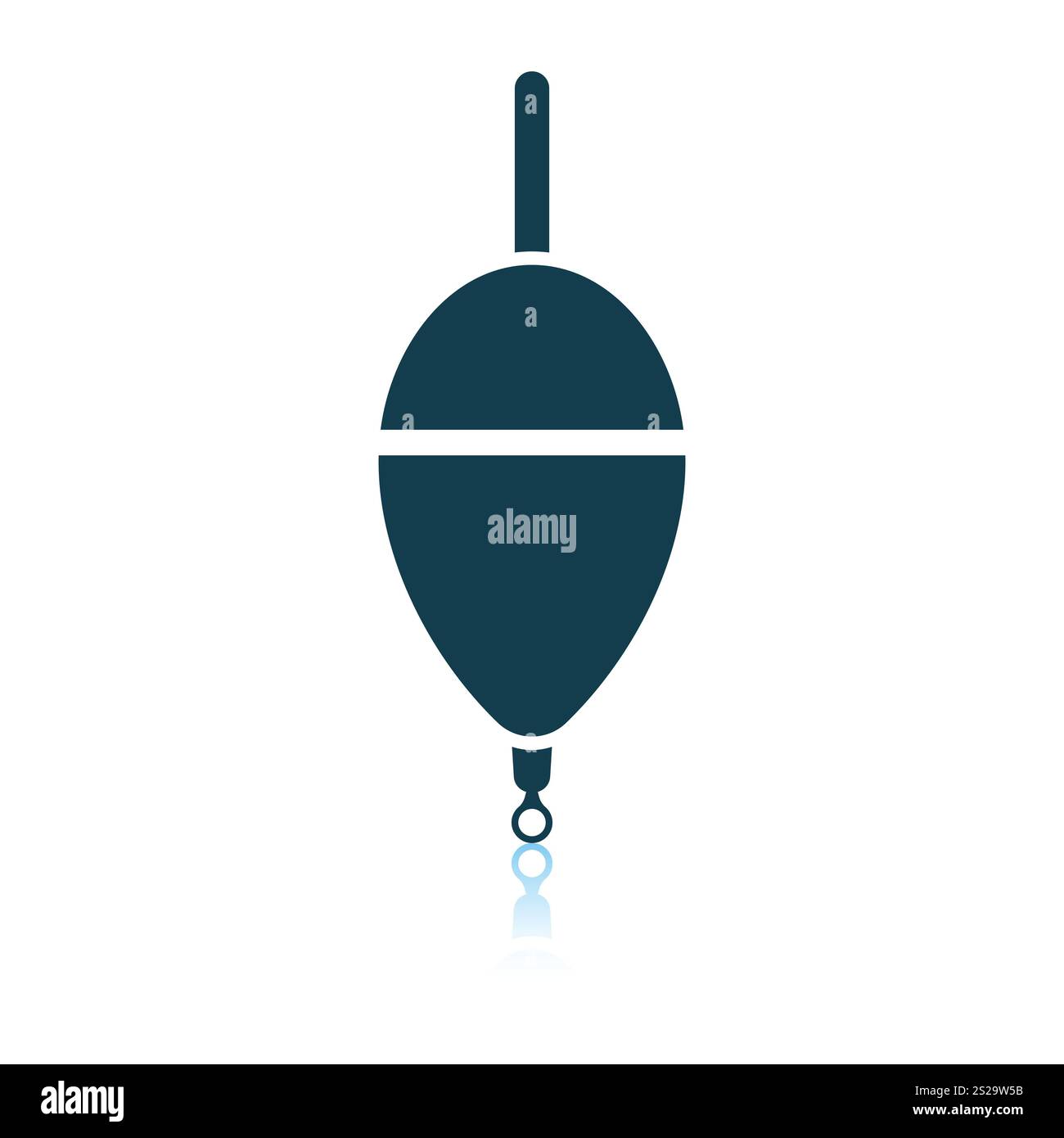 Icon of float . Shadow reflection design. Vector illustration Stock ...