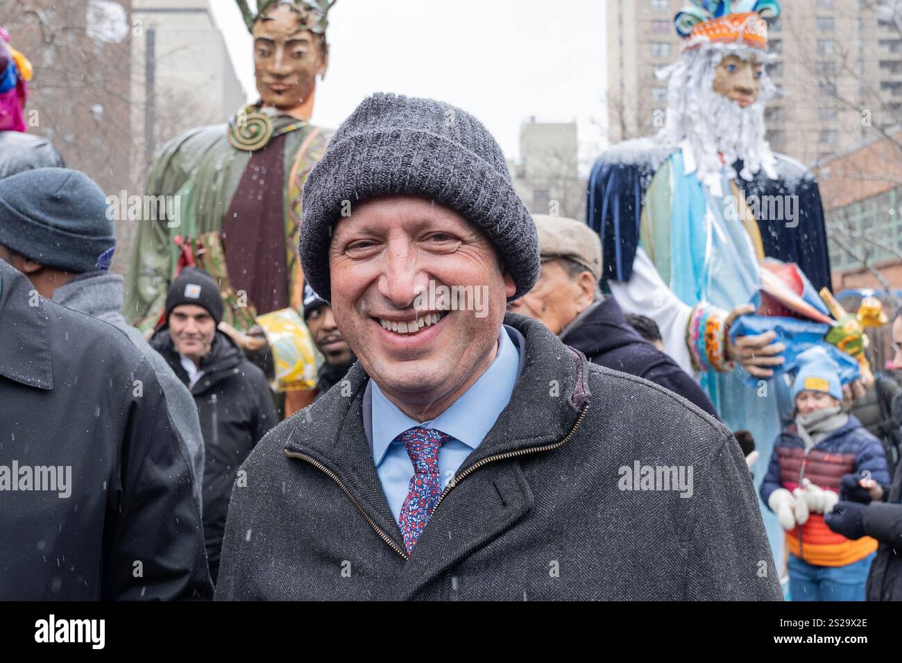 New York, USA. 06th Jan, 2025. City comptroller Brad Lander attends The ...