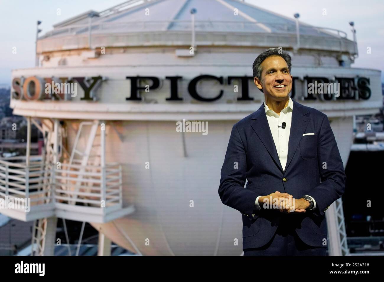 Ravi Ahuja, president and CEO of Sony Pictures Entertainment, speaks ...