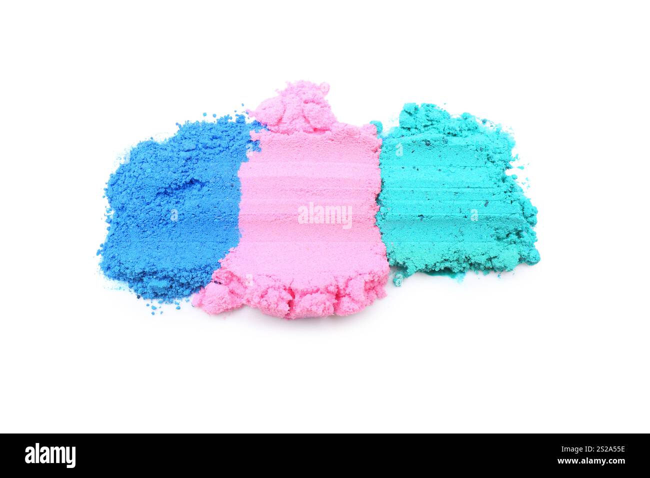 Color powder pigments on white background Stock Photo - Alamy