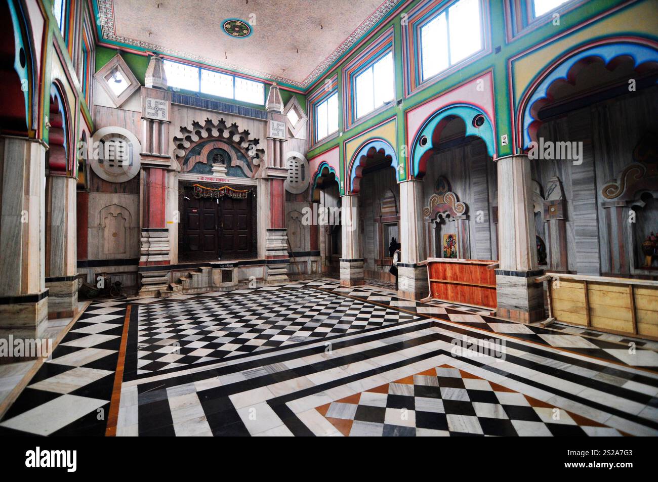 The Valmiki Bhawan Hindu temple in Ayodhya, Uttar Pradesh, India Stock ...