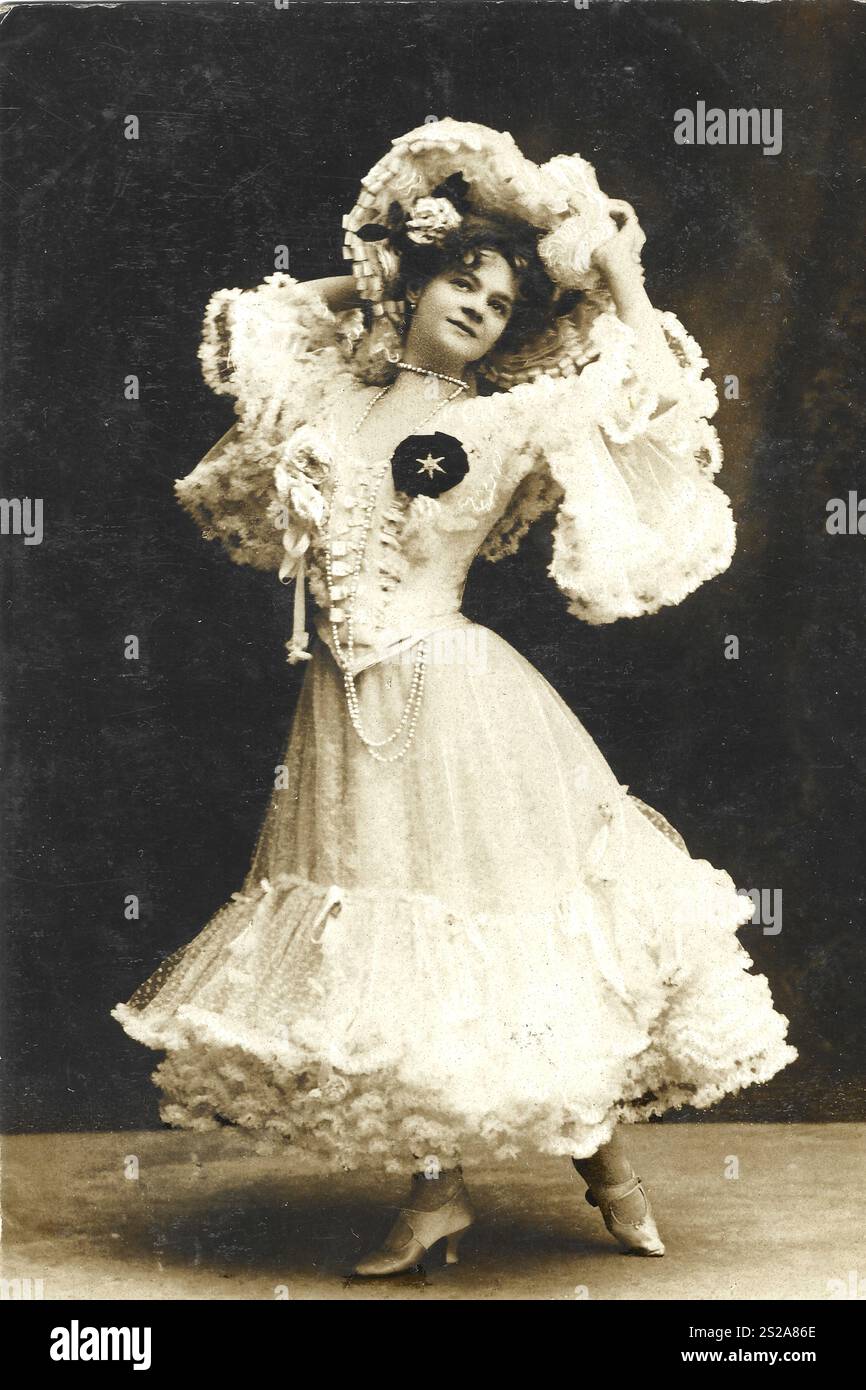 Adeline Genee- a vintage image of dancer and ballerina Adeline Genee ...