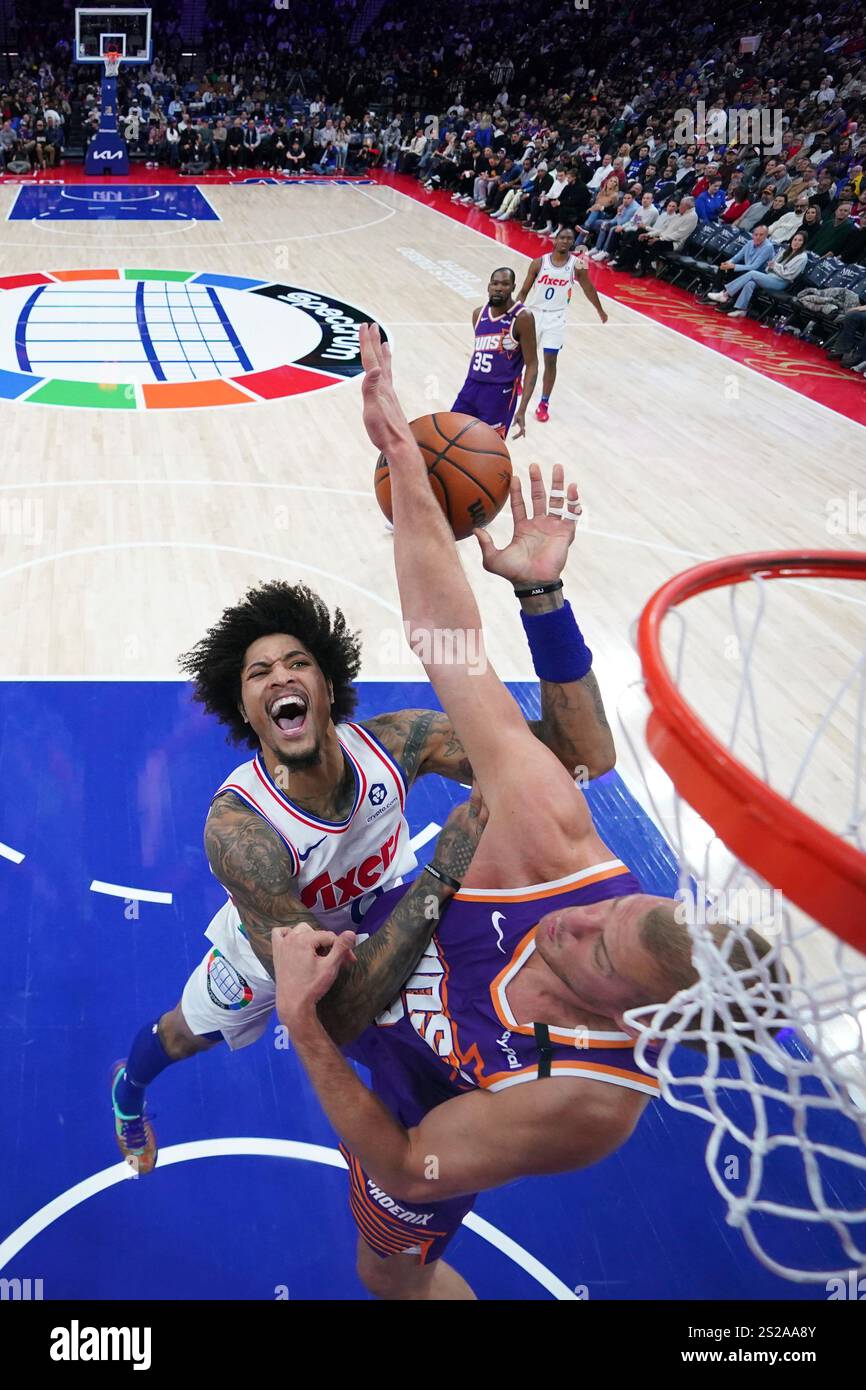 Philadelphia 76ers' Kelly Oubre Jr. plays during an NBA basketball game ...