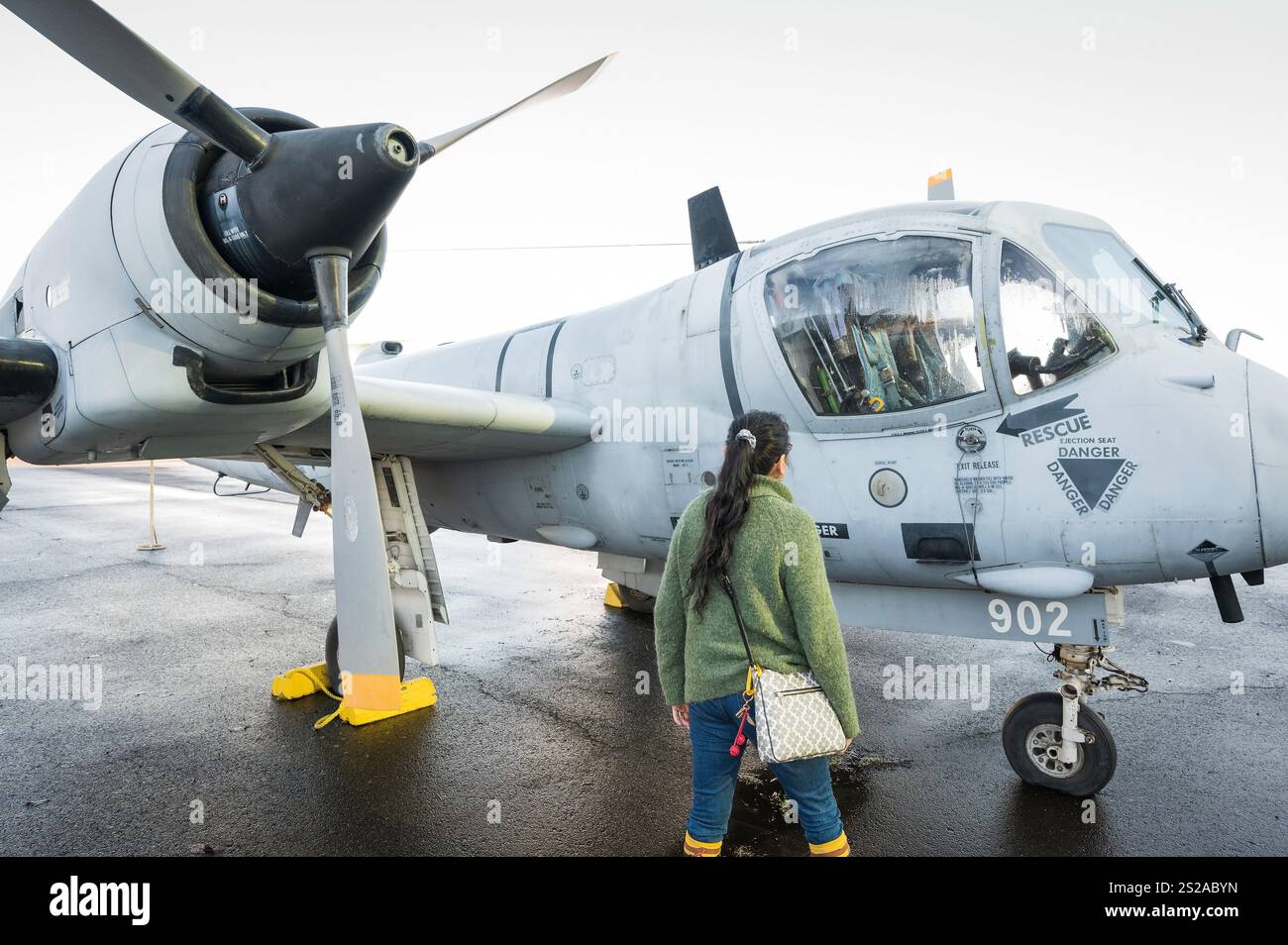 The Evergreen Aviation & Space Museum in McMinnville, Oregon, USA. Its ...