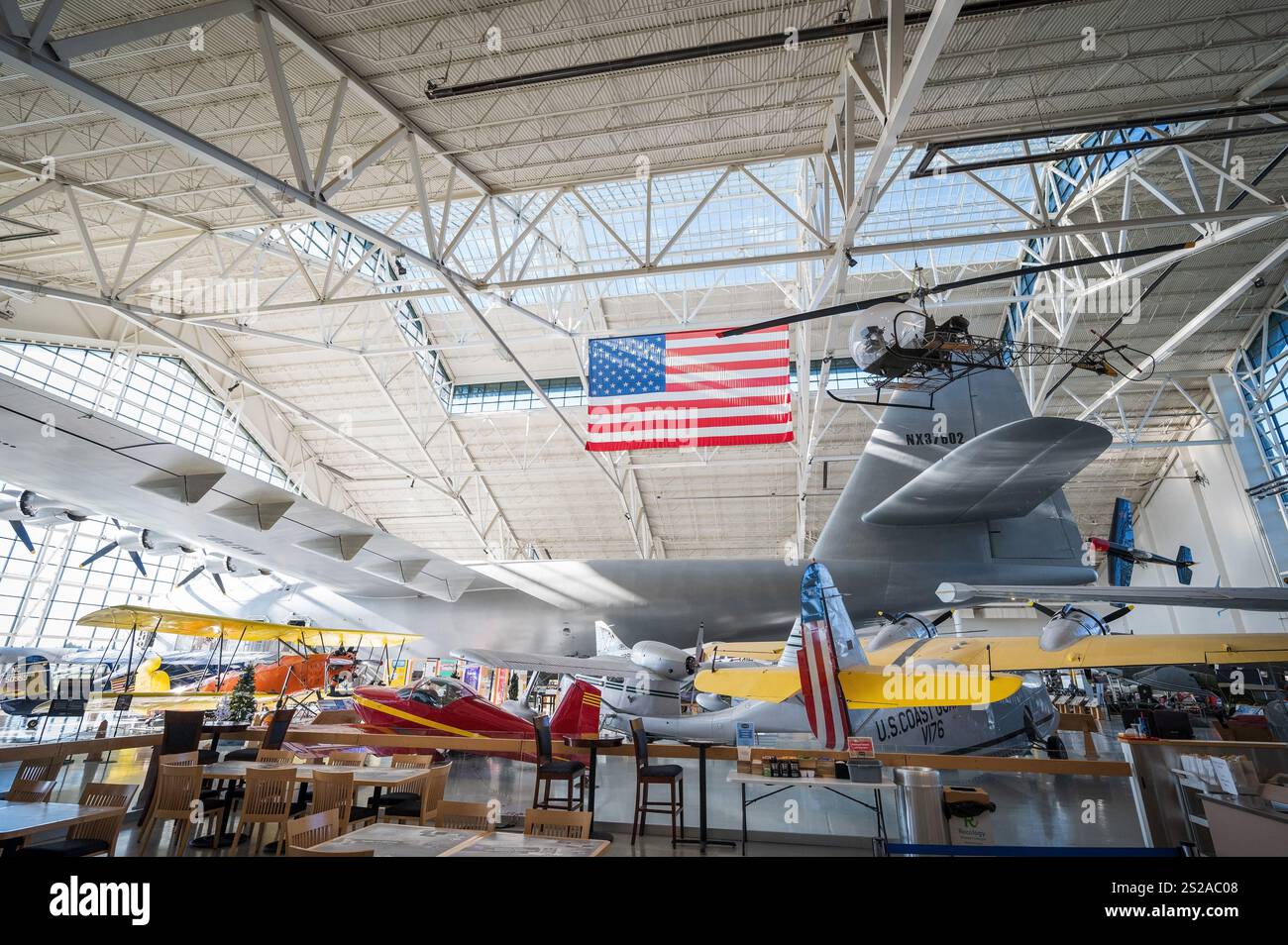 The Evergreen Aviation & Space Museum in McMinnville, Oregon, USA. Its ...