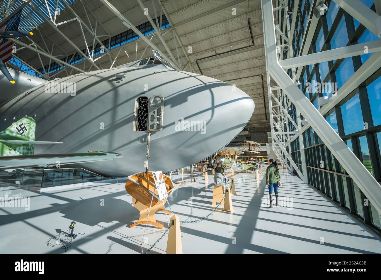 The Evergreen Aviation & Space Museum in McMinnville, Oregon, USA. Its ...
