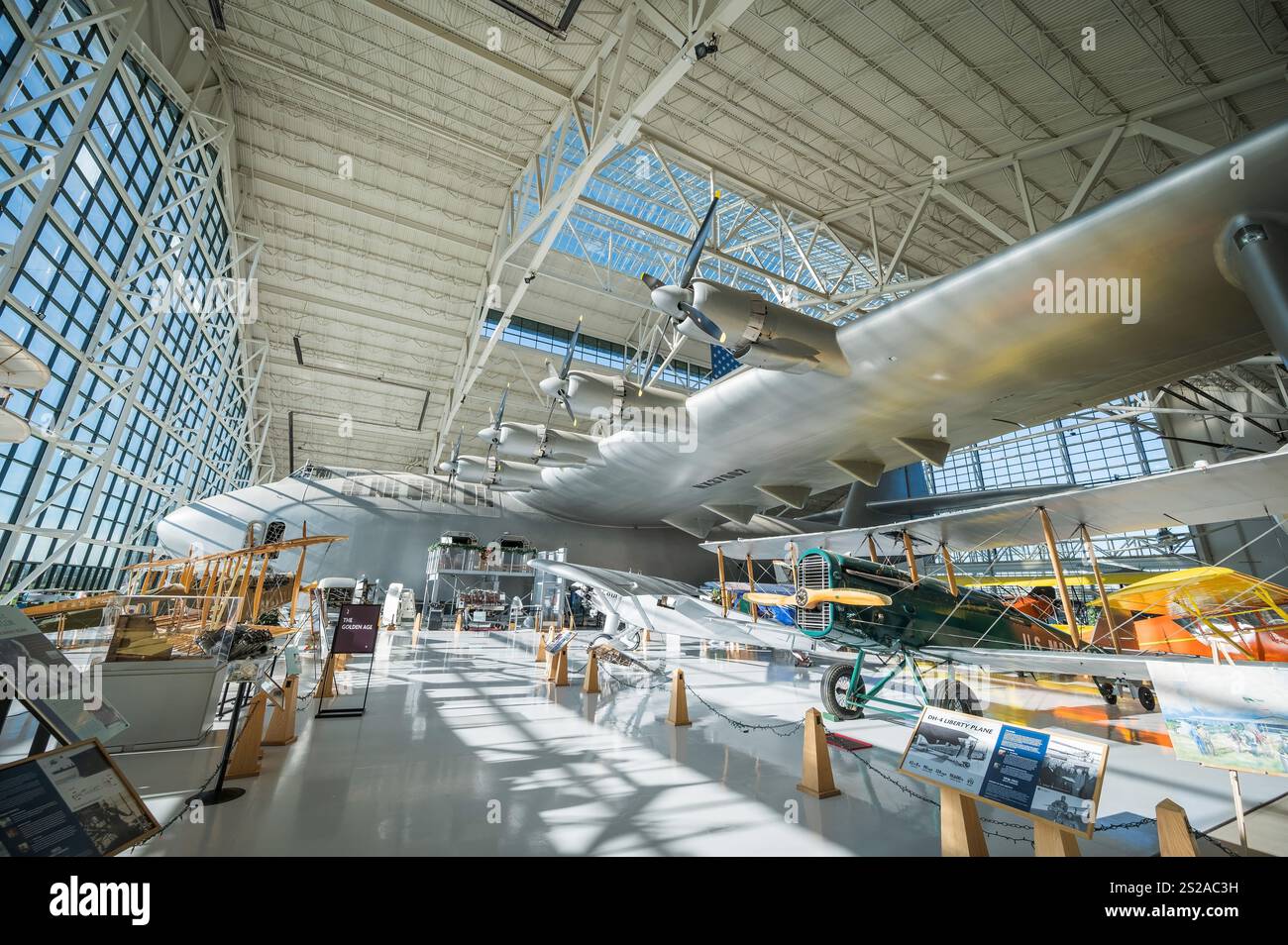The Evergreen Aviation & Space Museum in McMinnville, Oregon, USA. Its ...