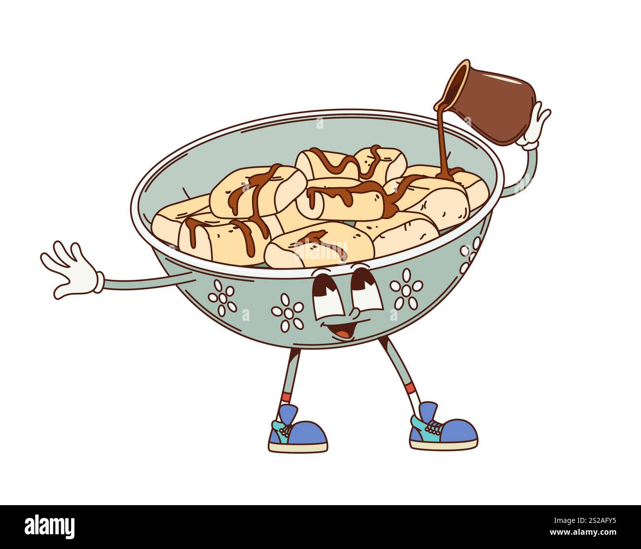 Warabi mochi Stock Vector Images - Alamy