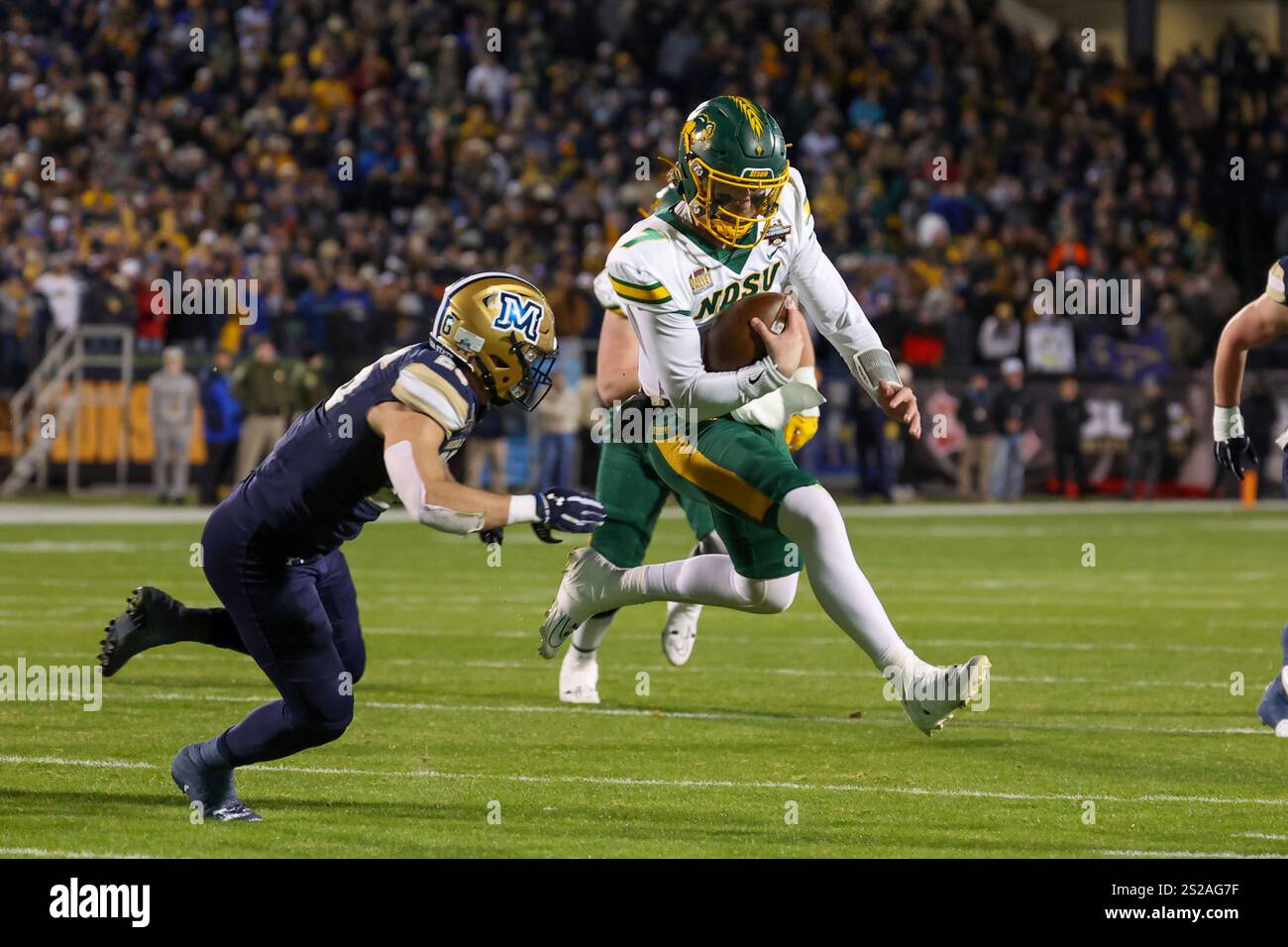 January 06, 2025: North Dakota State Bison quarterback Cam Miller (7 ...