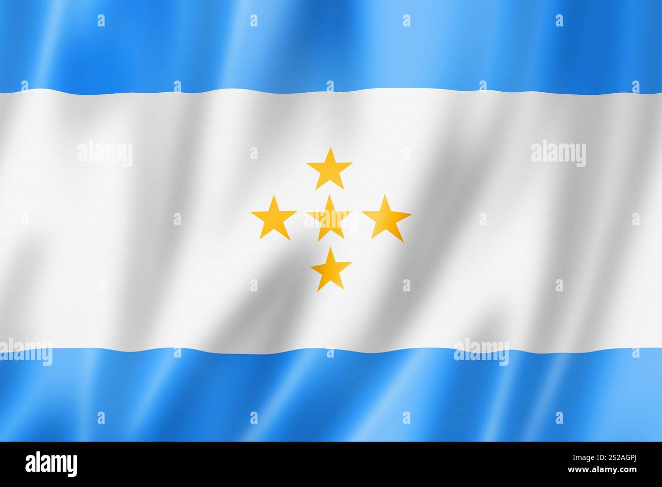 East Polynesian people ethnic flag, French Polynesia. 3D illustration ...