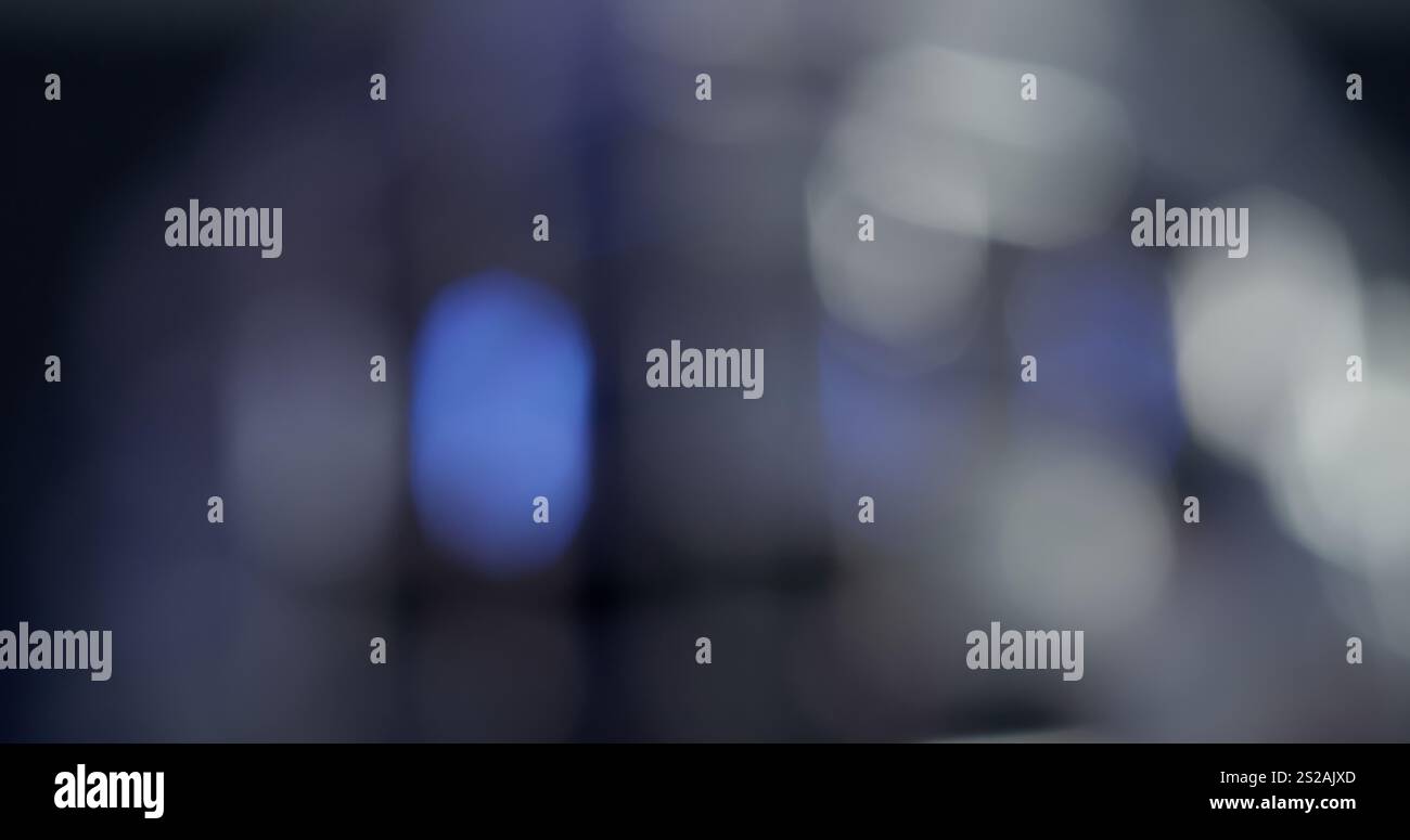 Bokeh light pulsation. Series highlight. Mix glimmer effect dark ...