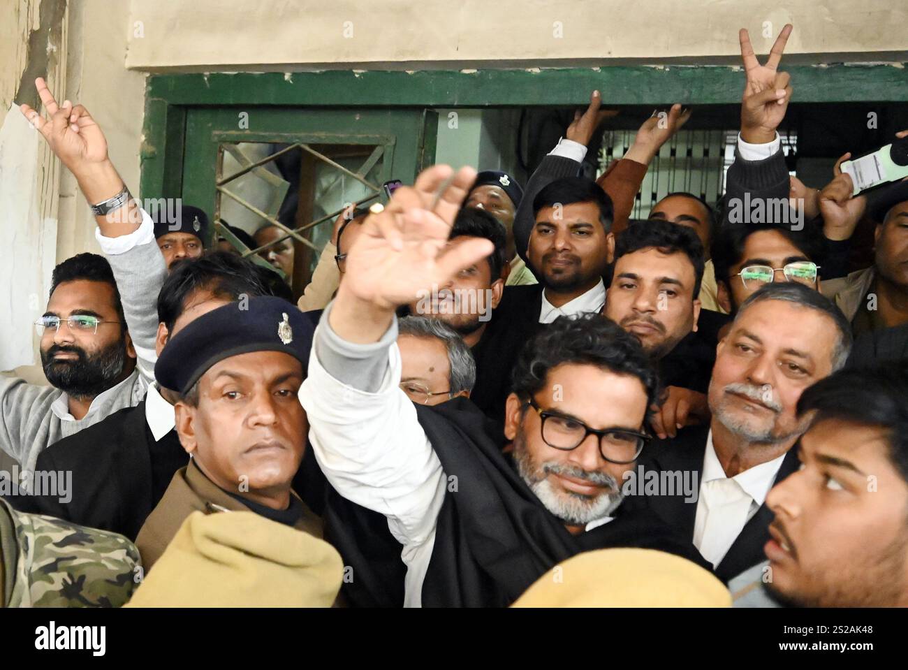 Patna, India. 06th Jan, 2025. PATNA, INDIA - JANUARY 6: Jan Suraj Party ...