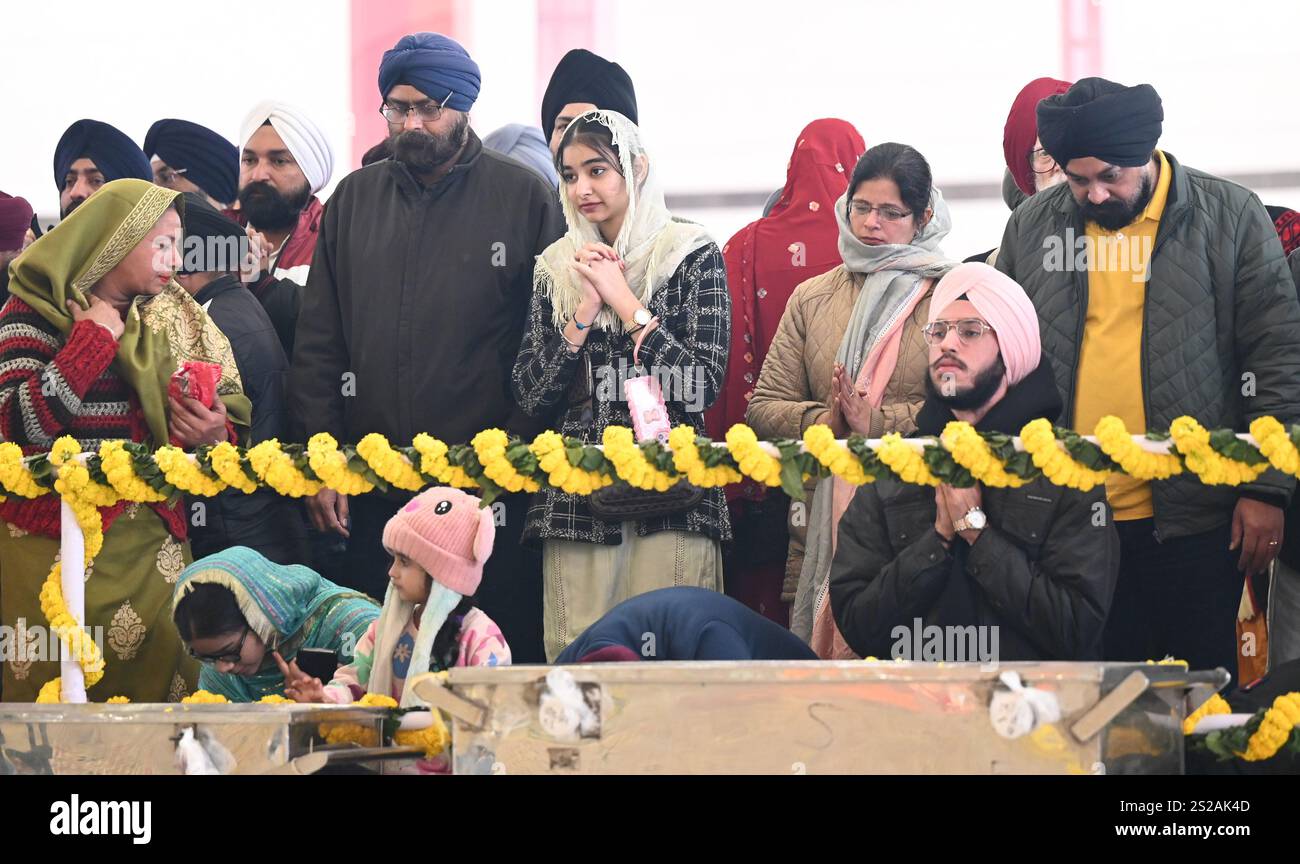 New Delhi, India. 06th Jan, 2025. NEW DELHI, INDIA - JANUARY 6: Sikh ...