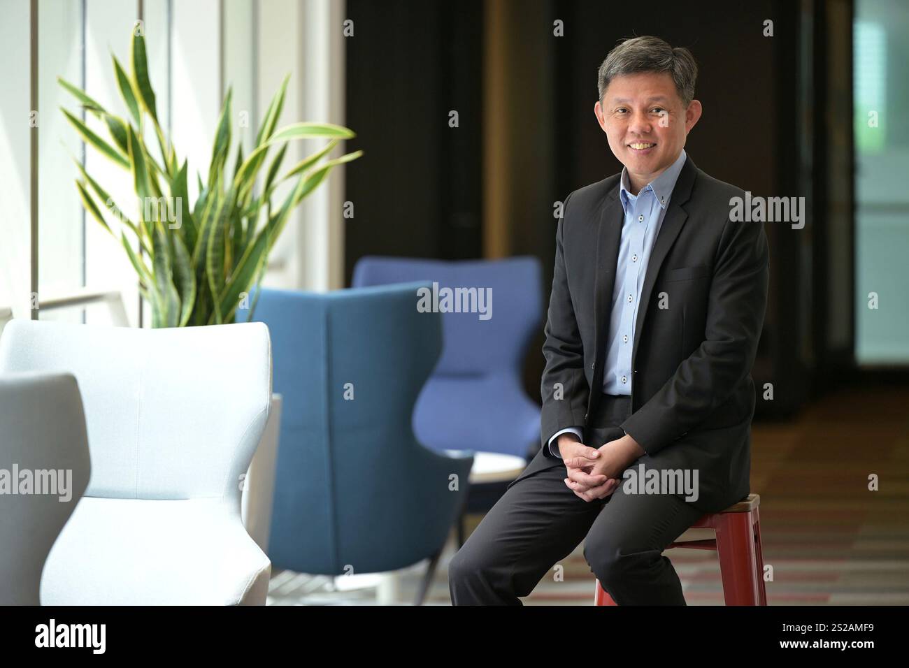 Chan Chun Sing, Minister for Education, photographed on 3 December 2024 ...