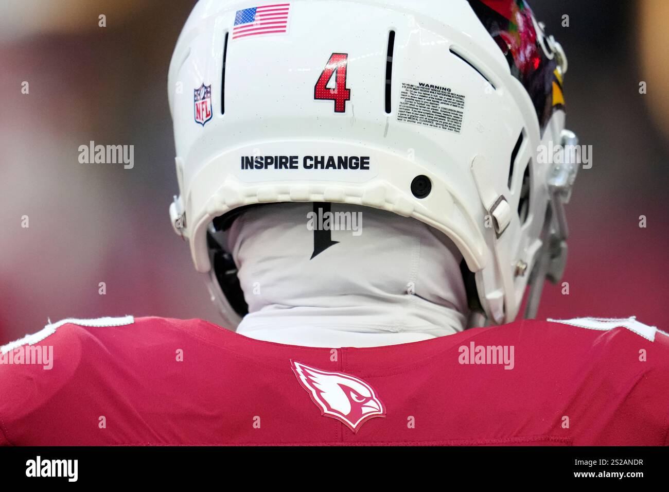 Arizona Cardinals wide receiver Greg Dortch warms up prior to an NFL football game against the ...