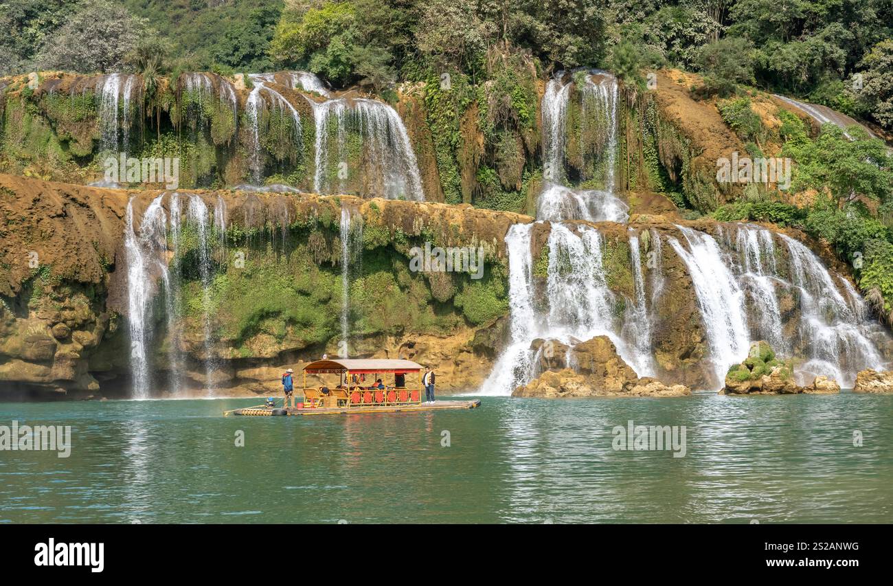 Royalty high quality stock image of “ Ban Gioc “ waterfall, Cao Bang ...