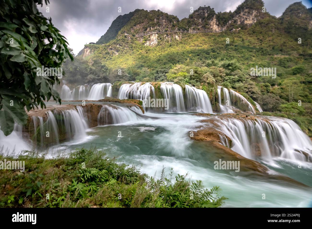 Royalty high quality stock image of “ Ban Gioc “ waterfall, Cao Bang ...
