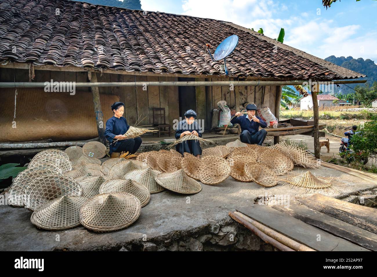 Quang Yen District, Cao Bang Province, Vietnam - December 4, 2024 ...