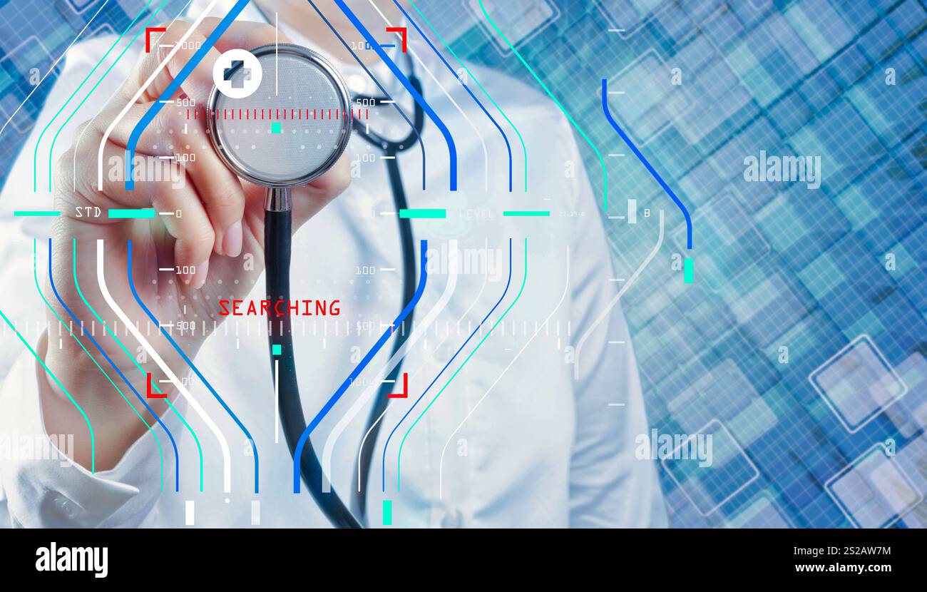 Accurate diagnosis appropriate treatment medical concept.Doctor with a ...