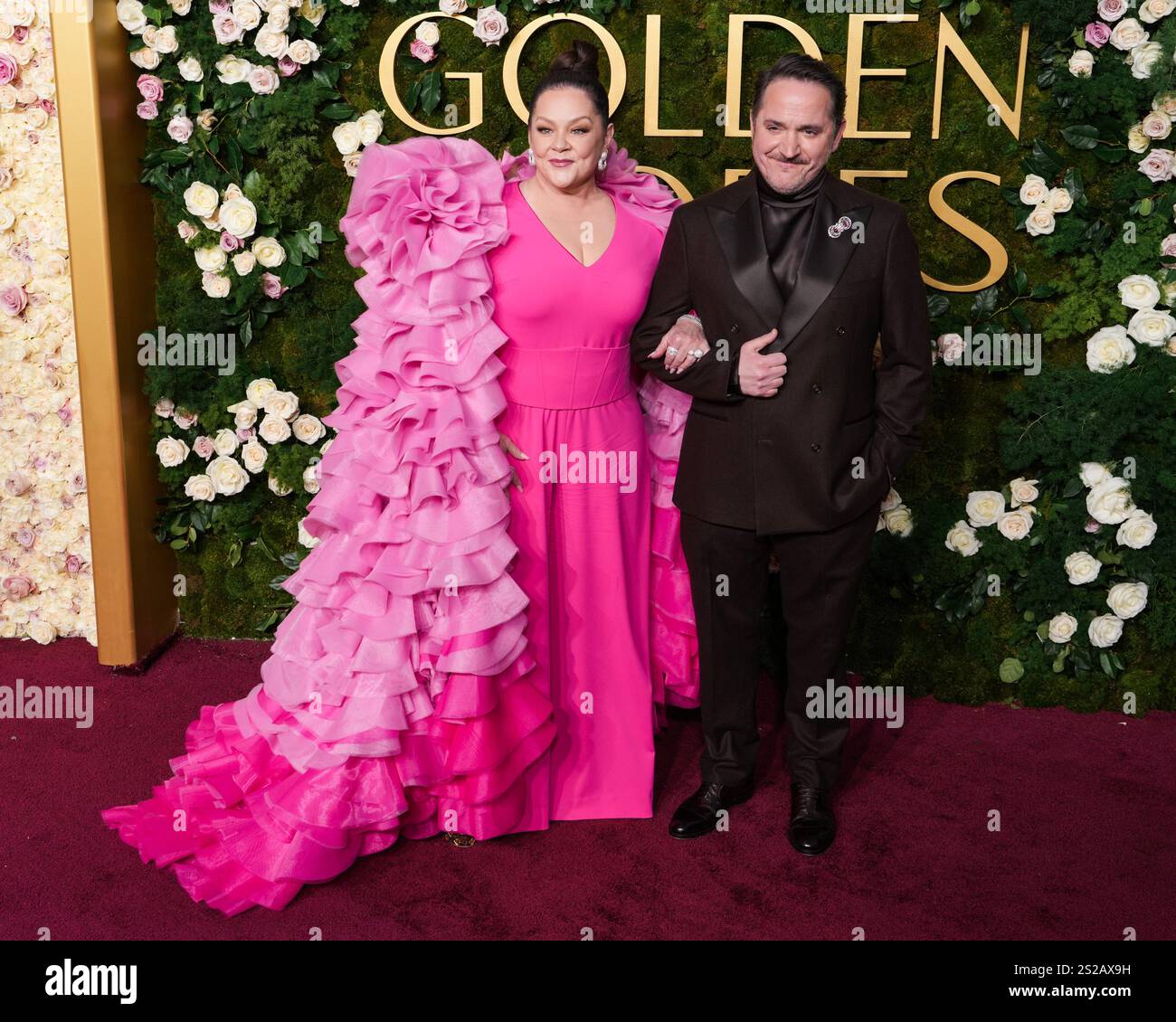 Los Angeles, USA. 05th Jan, 2025. Melissa McCarthy and Ben Falcone ...