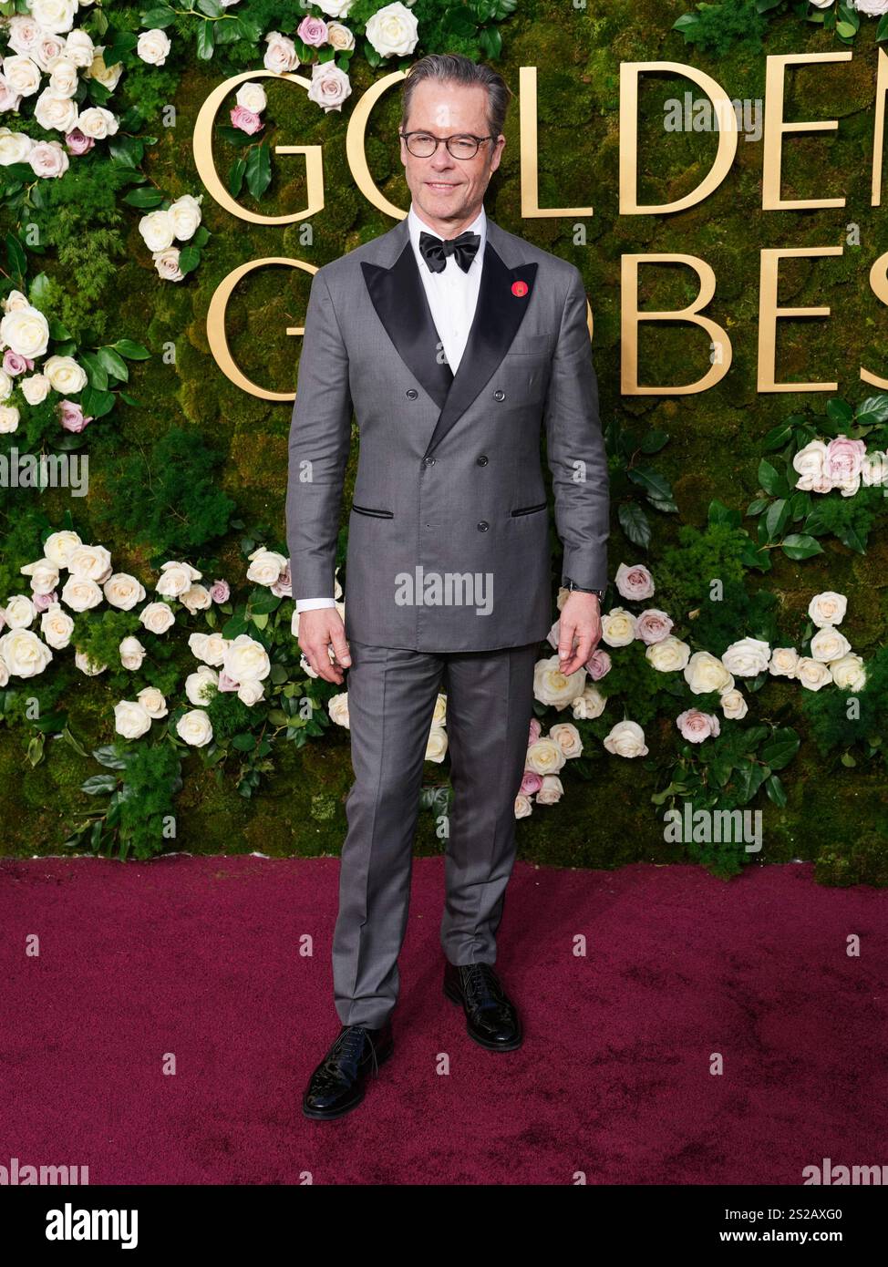 Los Angeles, USA. 05th Jan, 2025. Guy Pearce walking on the red carpet ...