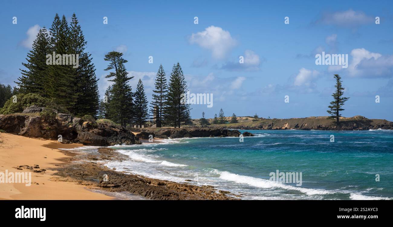 Emily Bay Lagoon, Norfolk Island, Australia Stock Photo - Alamy