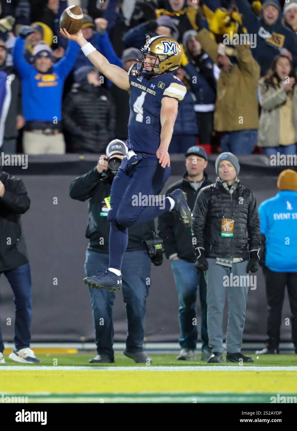 January 6, 2025, Frisco, Texas, USA: Montana State QB TOMMY MELLOTT (4 ...