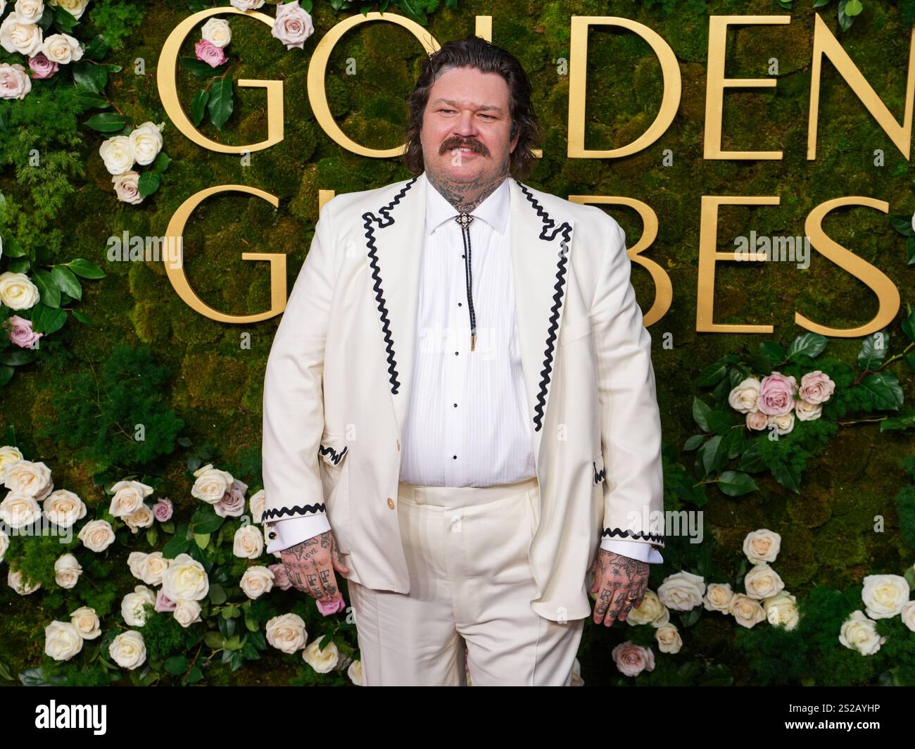 Los Angeles, USA. 05th Jan, 2025. Matty Matheson walking on the red ...