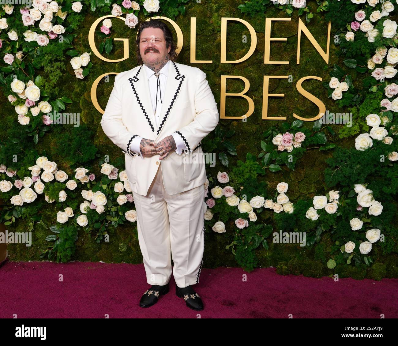 Los Angeles, USA. 05th Jan, 2025. Matty Matheson walking on the red ...
