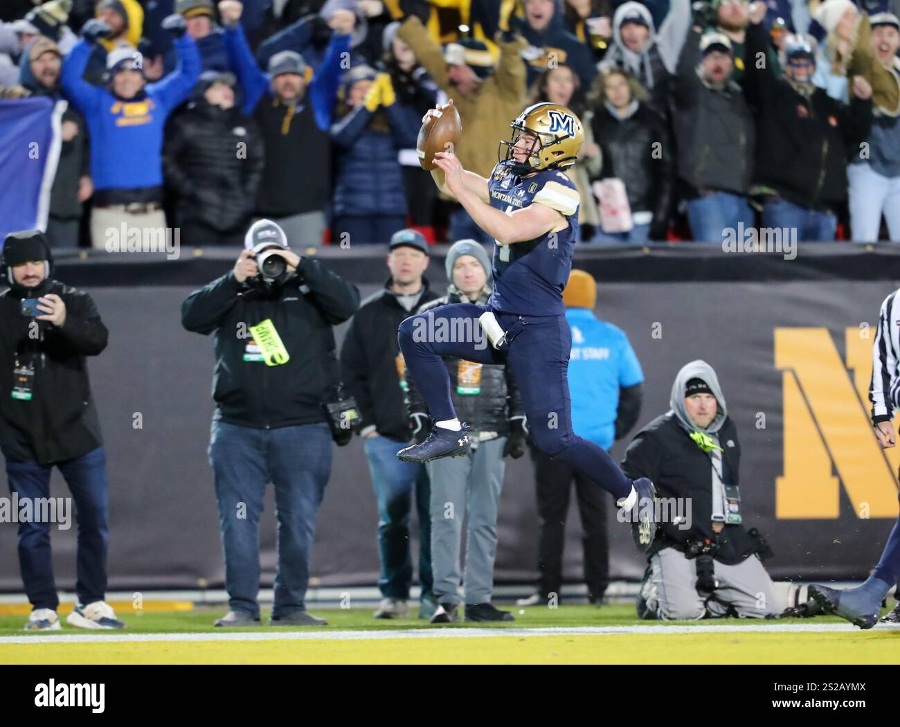 Frisco, Texas, USA. 6th Jan, 2025. Montana State QB TOMMY MELLOTT (4 ...