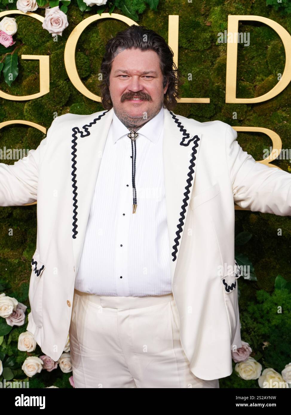 Los Angeles, USA. 05th Jan, 2025. Matty Matheson walking on the red ...